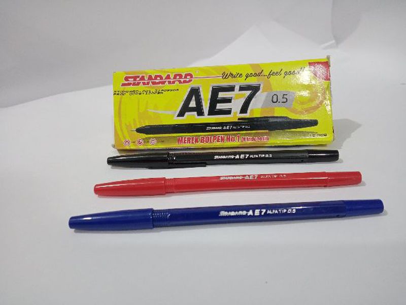 Pulpen Standart AE7 - Biru