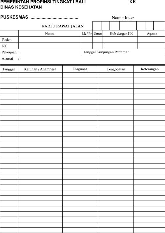Kartu Rawat Jalan