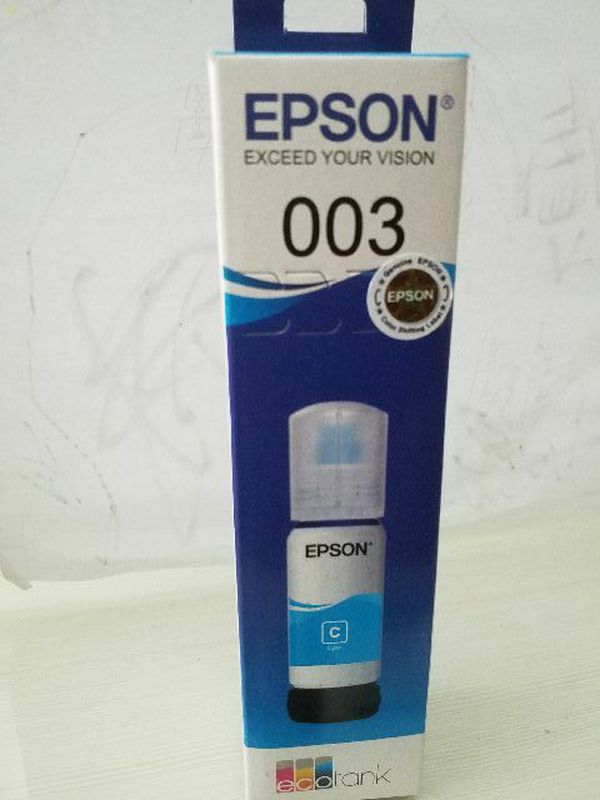 Refill Tinta Epson 003 Cyan