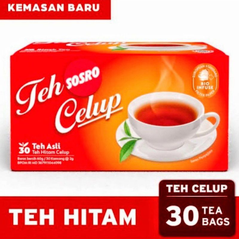 Teh Celup Sosro 25 Bags - Tea Bag