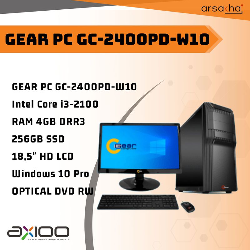 GEAR PC GC-2400PD-W10
