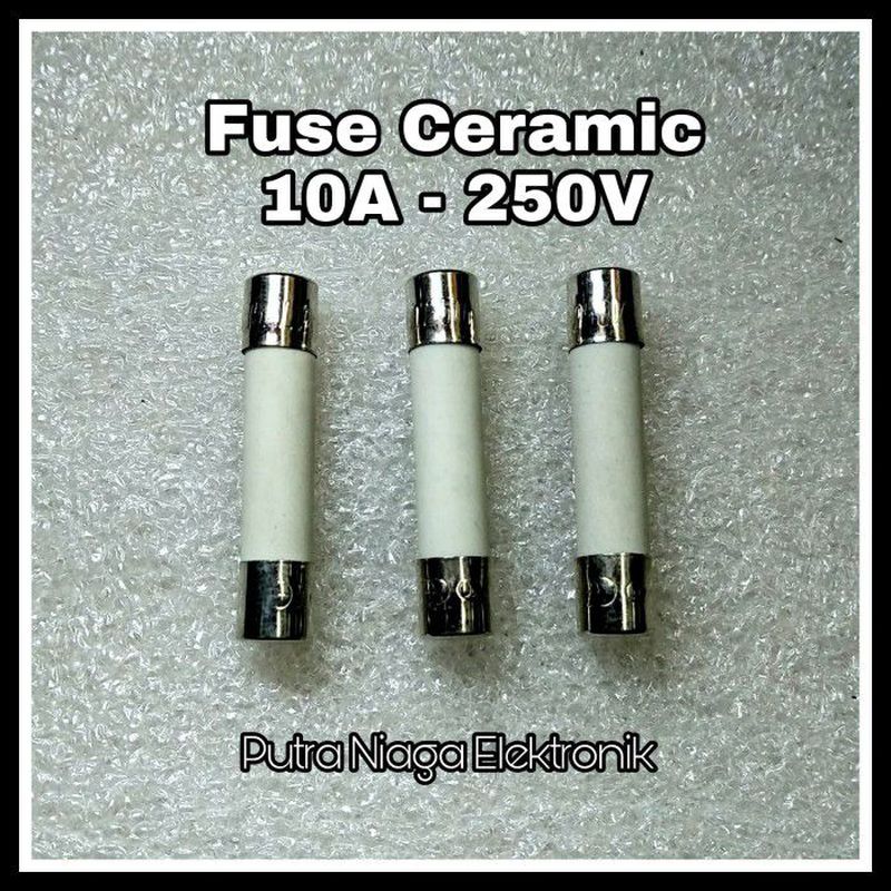 Fuse Keramik 10A 10 x 38 mm