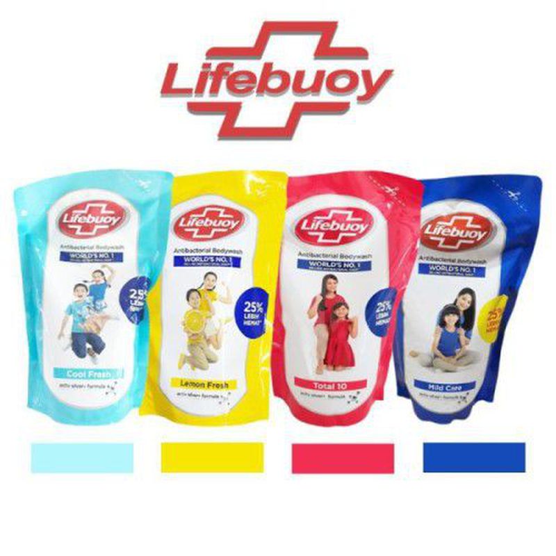 Sabun Mandi Cair Refil Lifebuoy 250 ml