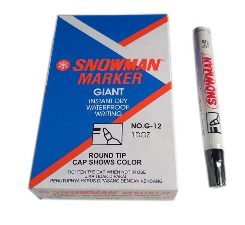 Spidol Snowman G12