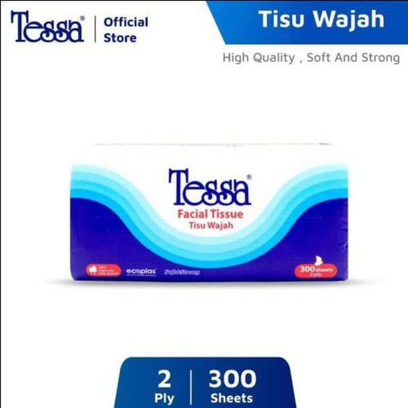Tessa Tissue Wajah 300 Sheet