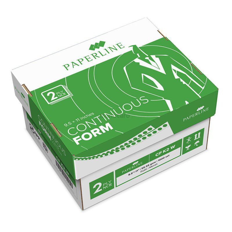 KERTAS CONTINOUS FORM 9 1/2 X 11 (2 PLY) - 2 Ply