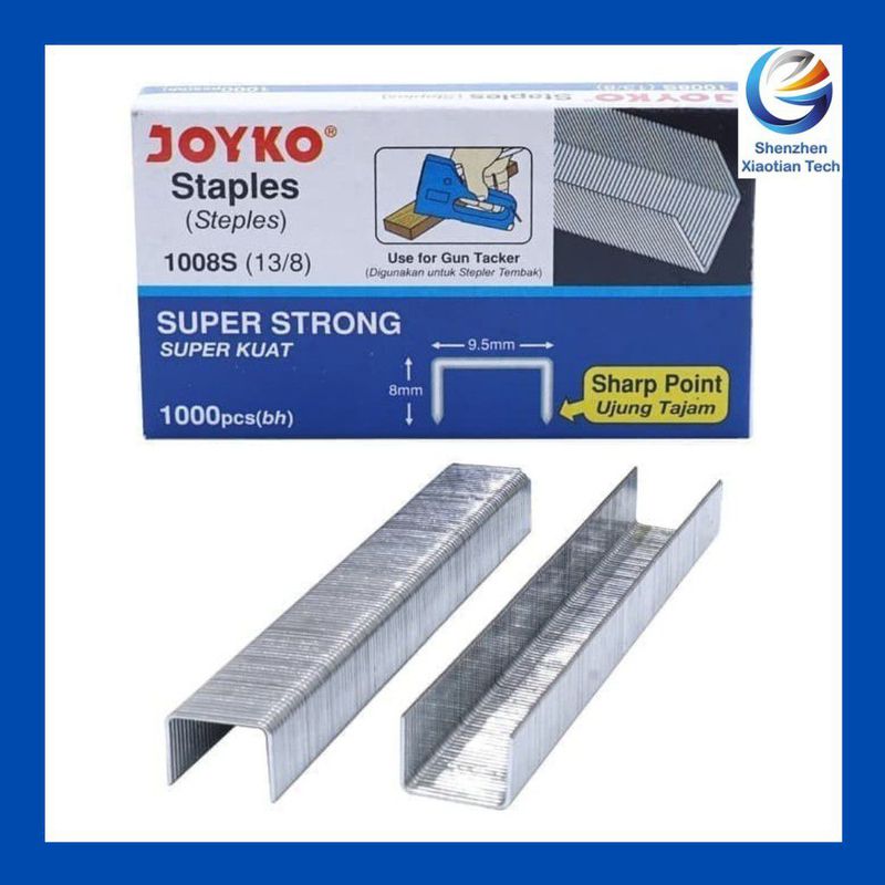 Isi Stapler Staples Tembak Gun Tacker Joyko 1008S (13/8) 8mm