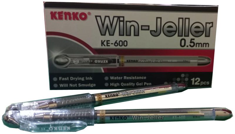 Pulpen Gel KENKO Win-Jeller Ke-600 - Biru