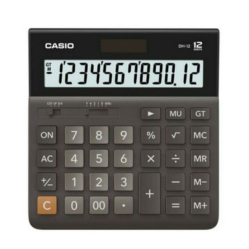 Casio Calkulator 12 Digit DH - 12