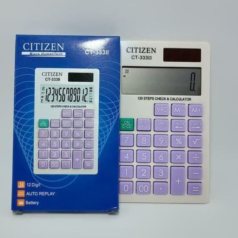 Citizen Calkulator 12 Digit CT - 33311