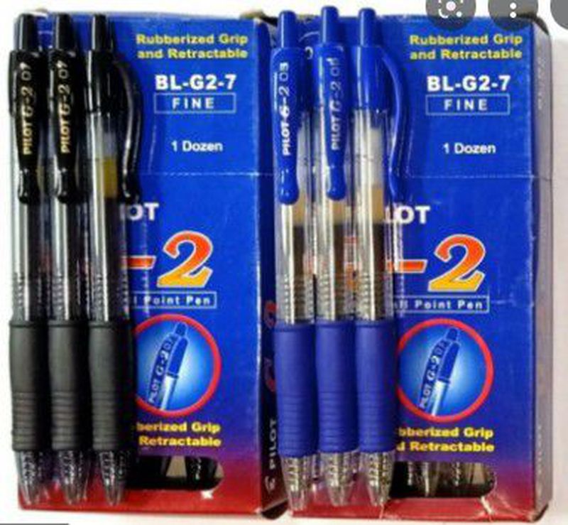 Ballpoint Pilot Tindis G-2 0.7 Hitam Original - Hitam