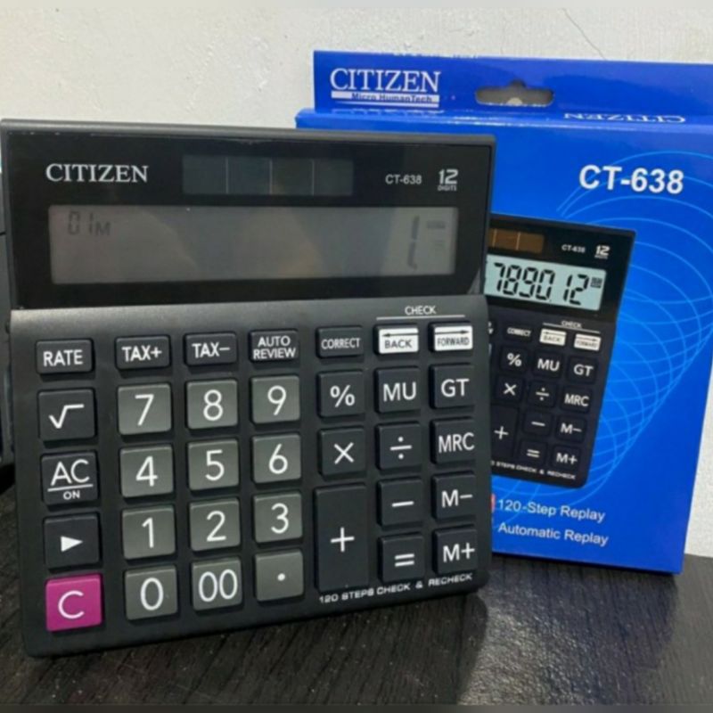 Citizen Calkulator 12 Digit CT - 638