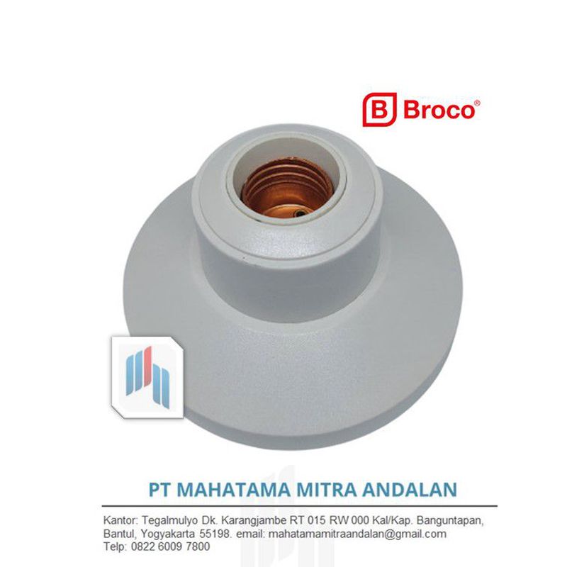 Fitting Tempel Lampu Bohlam Plafon LUX