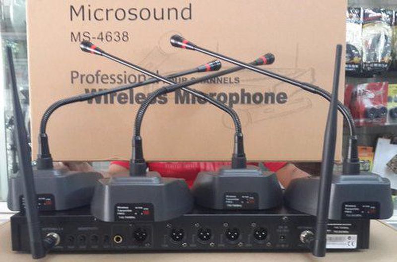 Microsound MS-4638 Wireless Microphone