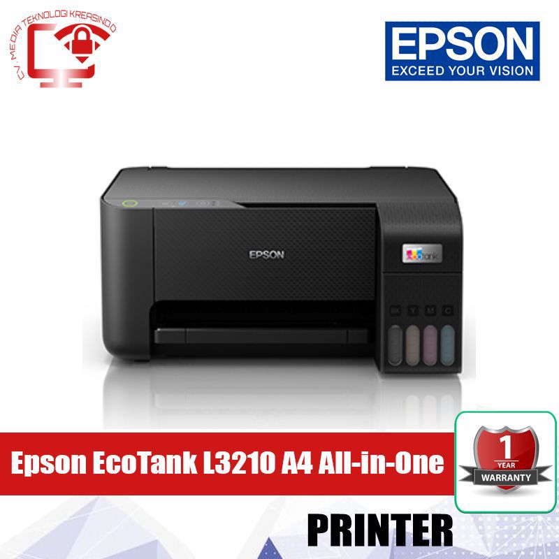 Epson EcoTank L3210 A4 All-in-One Ink Tank Printer