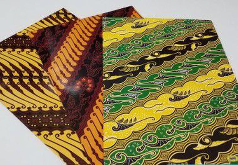 Map Folio Karton Batik - Motif 1