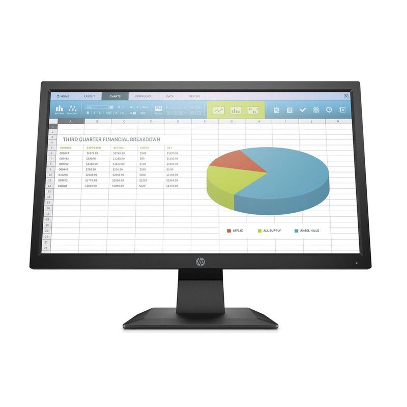 Monitor HP P204V 19.5" HD Monitor (HDMI, Display Port, VGA)