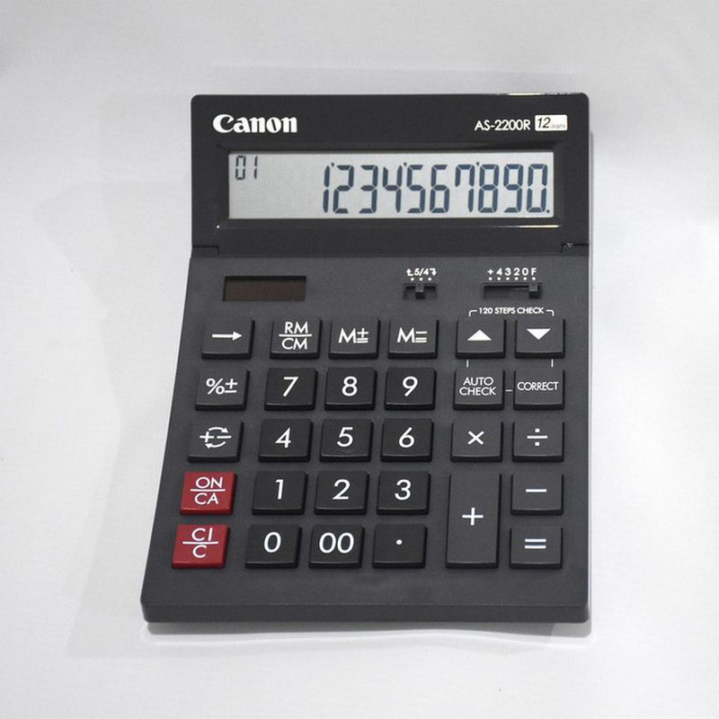 Kalkulator CANON 12 Digit AS2200R