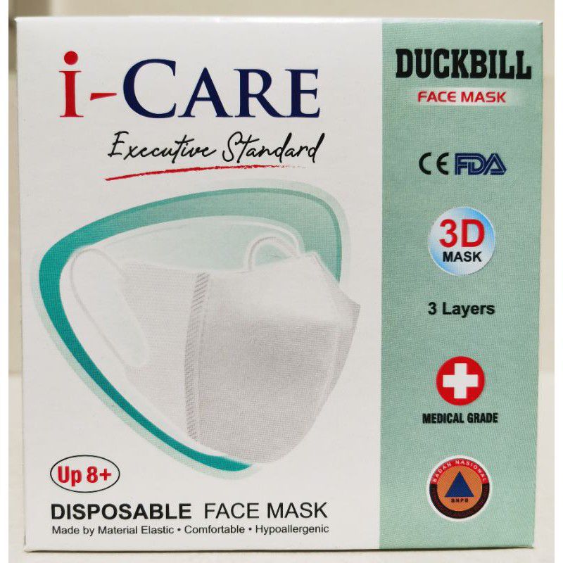 Masker Duckbill I-care