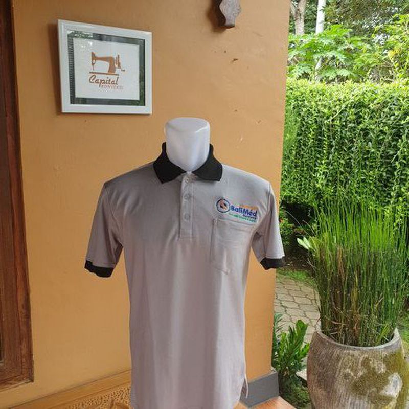 Baju pollo bahan cotton lacos premium - XL