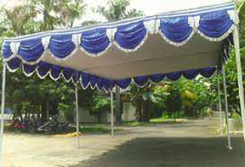 sewa tenda tratak datar 6 x 8 meter