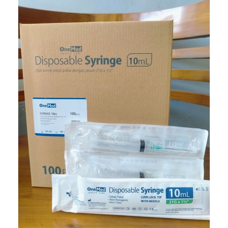 Spuit Disposable 10 cc Onemed