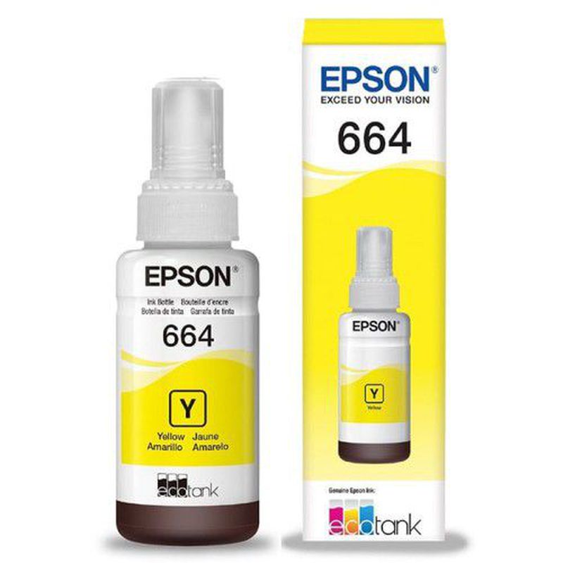 TINTA EPSON 664 YELLOW ORIGINAL