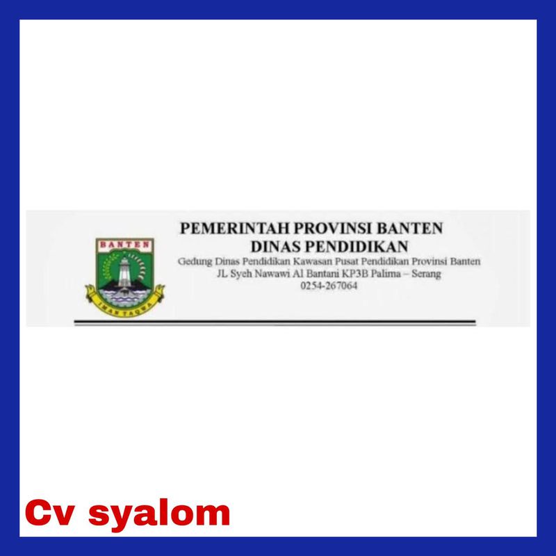 Cetak Kop Surat Berlogo