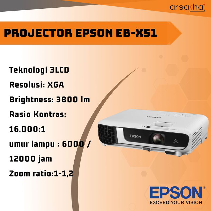 Projector Epson EB-X51