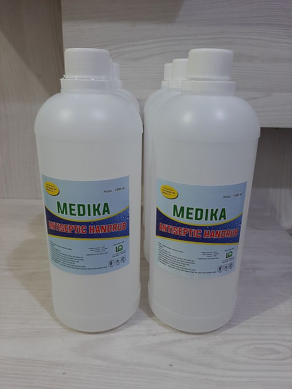 Hand Sanitizer Medika Cair Isi 1000Ml/1 Liter Refill