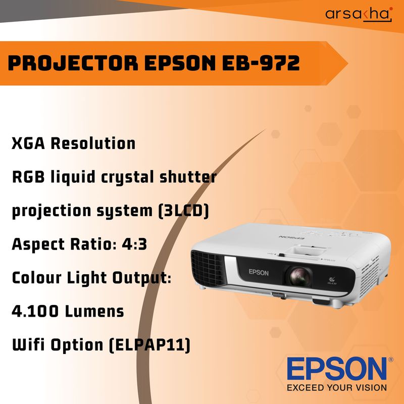 Projector Epson EB-972