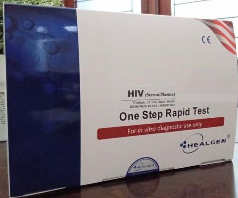 HIV 1/2 One Step Rapid Test Cassette Healgen