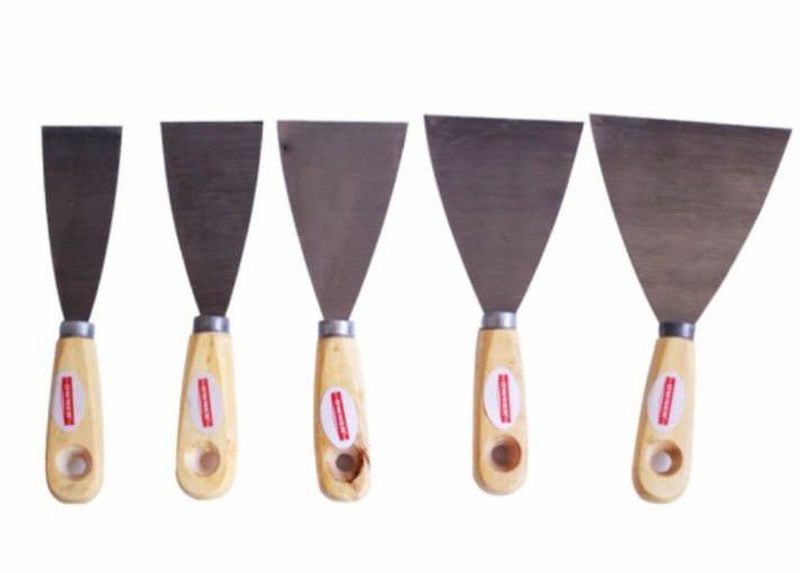 Scraper Gagang Kayu/Scrub Logam/Kape