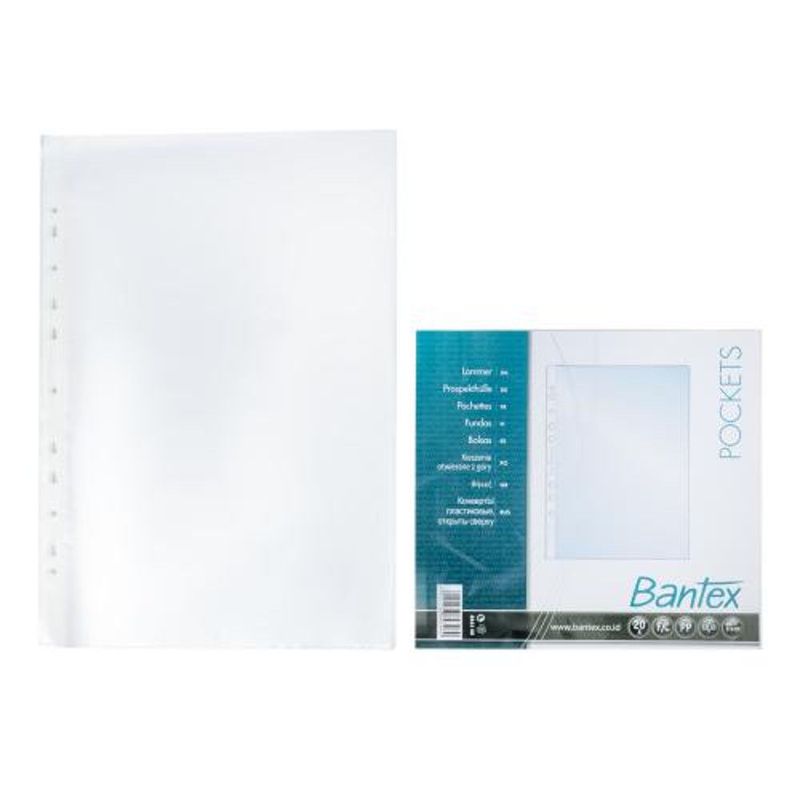 BANTEX Pocket Clear Thickness Folio [8843 08]