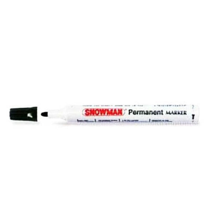 SNOWMAN Marker Permanent 12 pcs G-12 - Black
