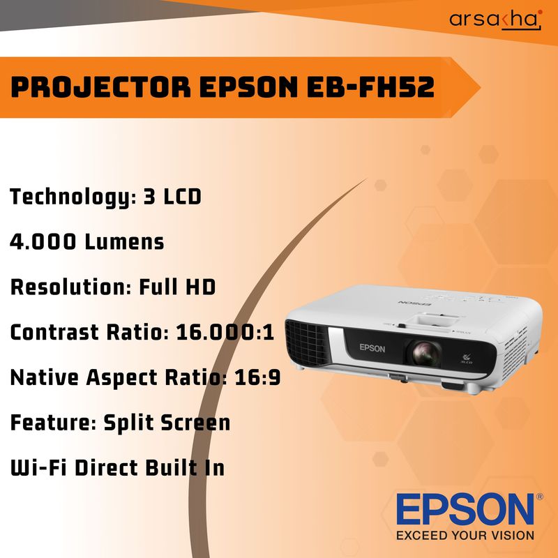 Projector Epson EB-FH52