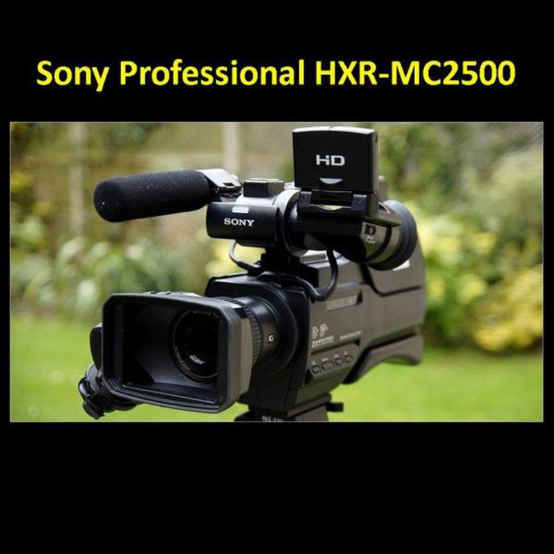 SONY HXR-MC2500/ HANDYCAM SONY HXR-MC 2500 GARANSI RESMI