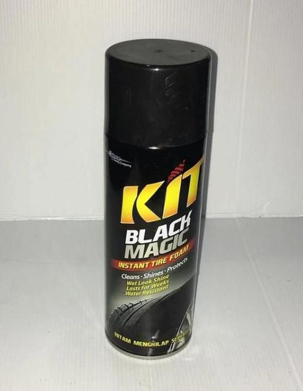 kit black magic tire foam 400ml