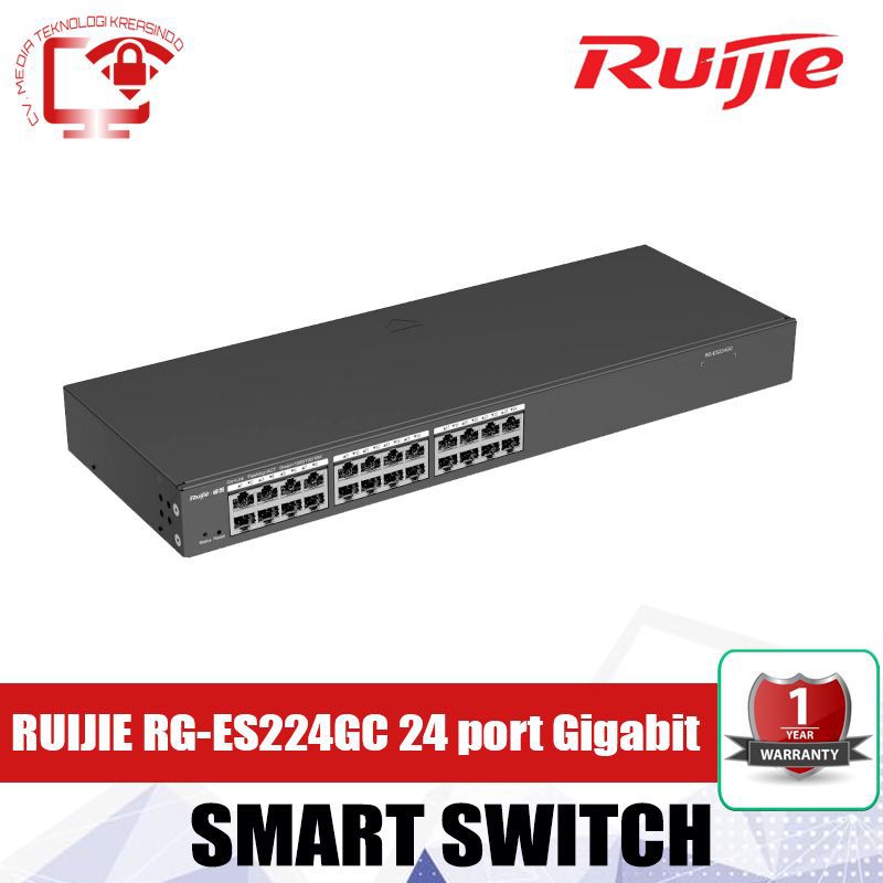 RUIJIE RG-ES224GC 24 Port Gigabit Smart Switch