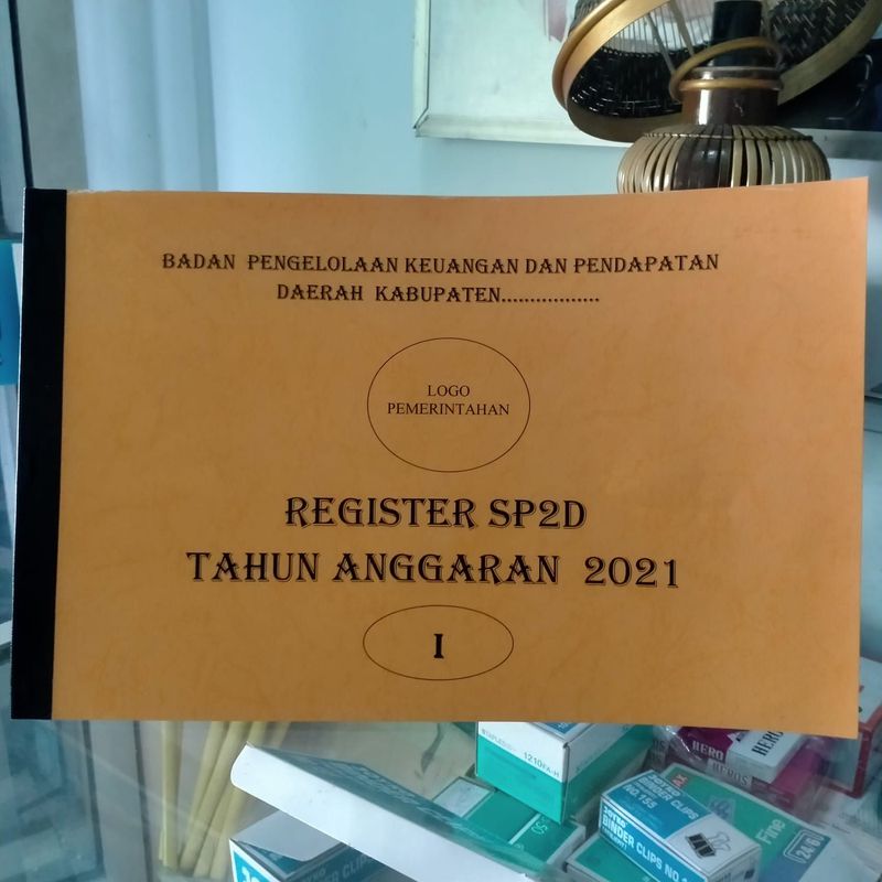 BUKU REGISTER SP2D (CUSTOM)