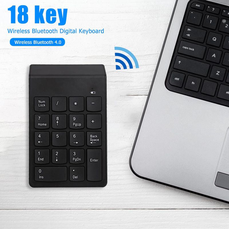 Numeric Wireless Keypad Super Thin