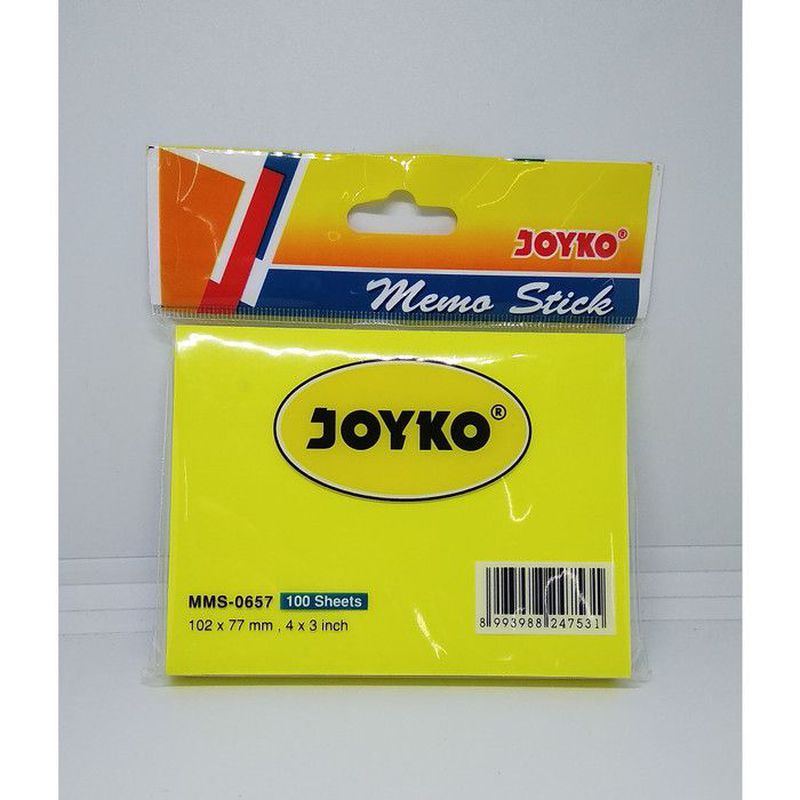 Joyko Memo Stick Joyko mms 0657 100 sheet 102 x 77 mm
