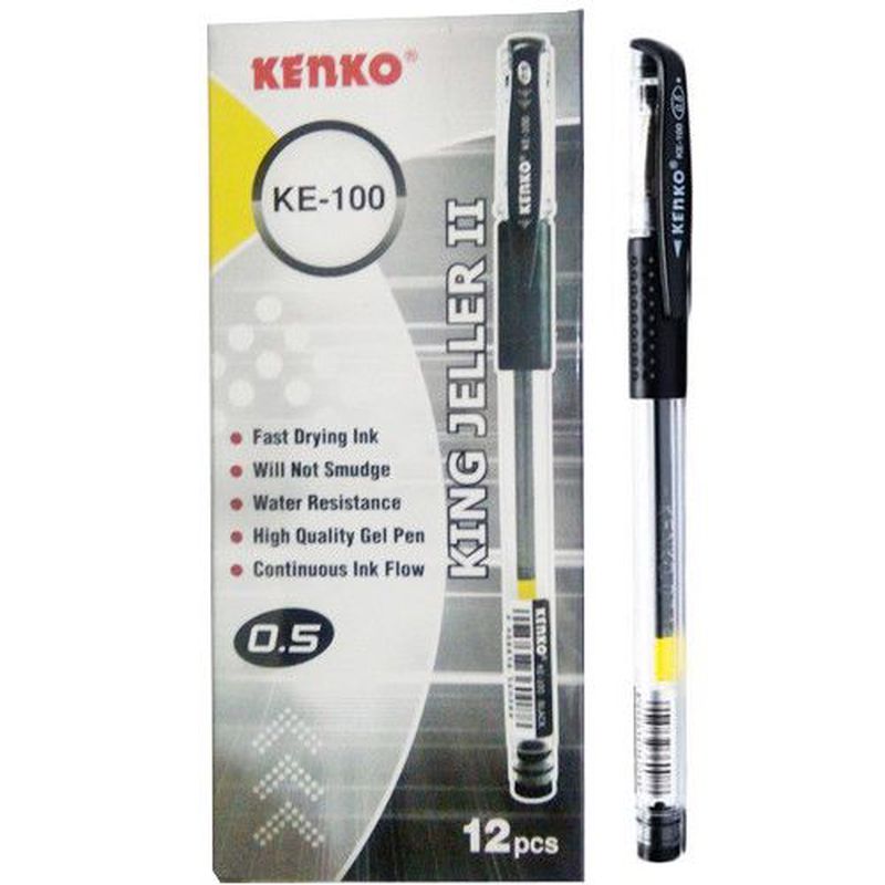 Kenko Pen Kenko KE - 100 King Jeller II 05 mm - Hitam