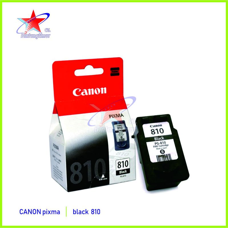 Tinta Cartridge Canon Pixma CL-810 Black