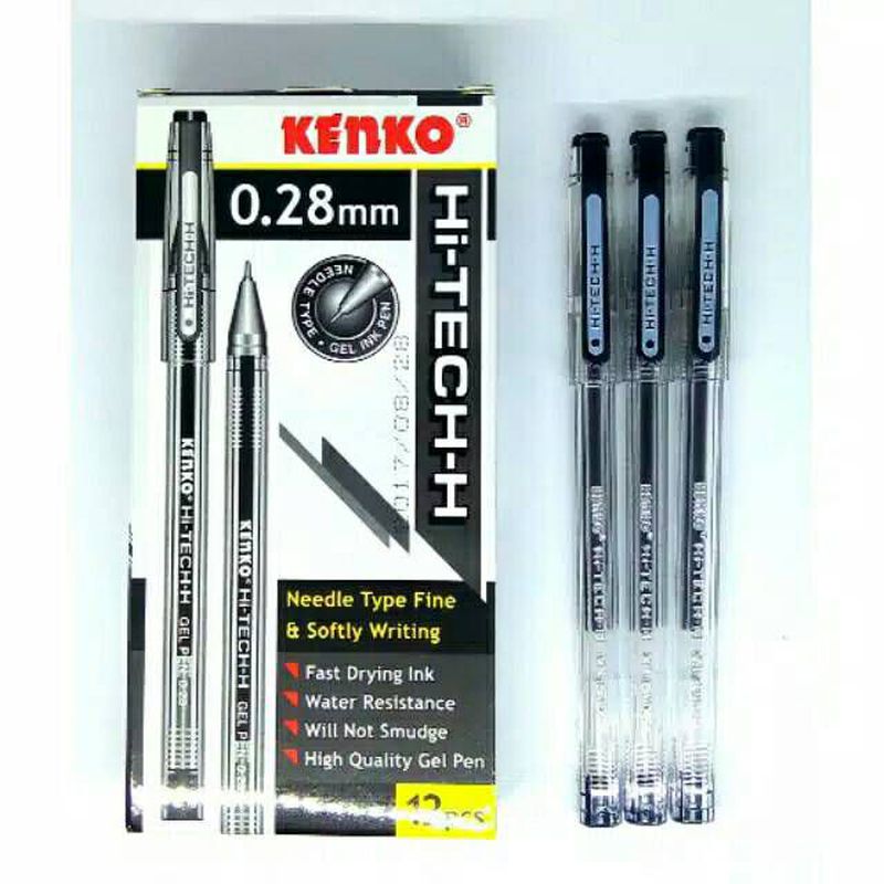 Kenko Pen Kenko Hi-Tech 0,28mm Hitam