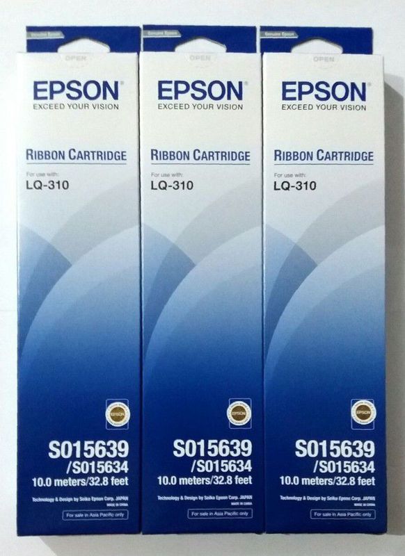 Epson Ribbon Catridge LQ-310 10.0 meters 32.8 feet Epson