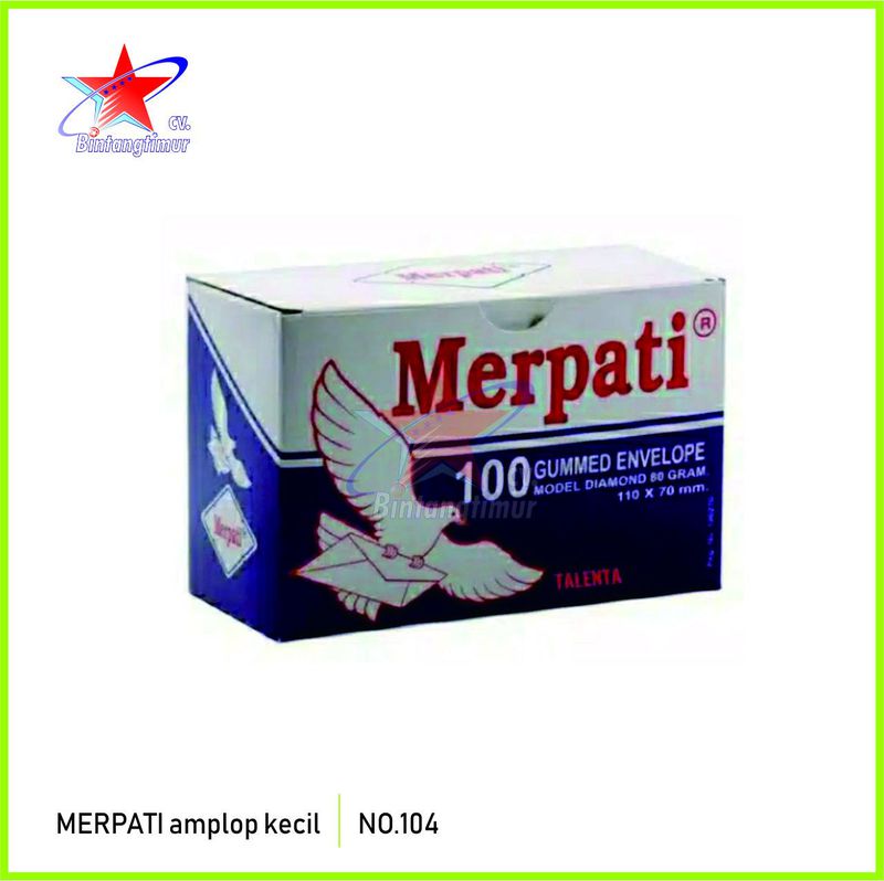 Amplop MERPATI Kecil (70 x 110 mm)