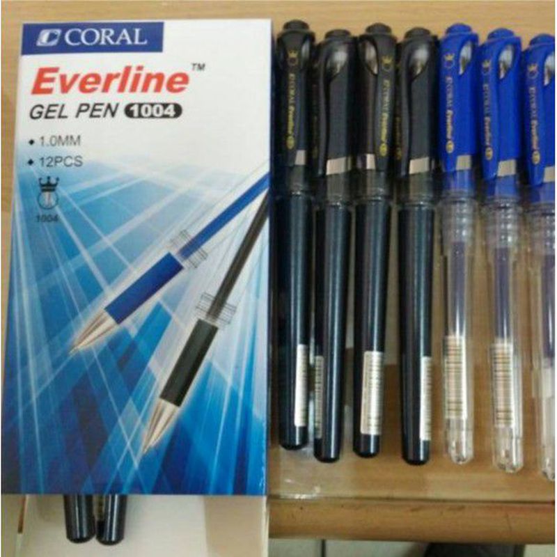 Coral Pen Everline Gel 1004
