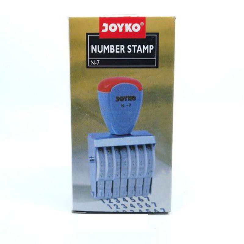 Joyko Number Stamp Joyko N - 7