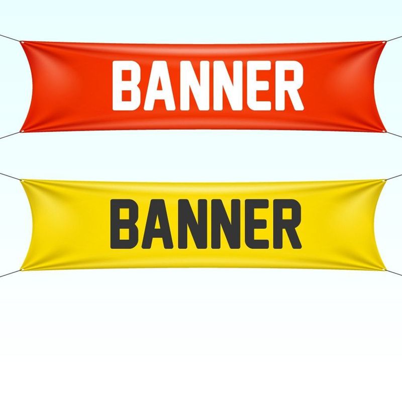 custom banner